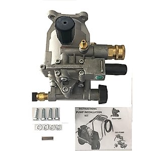 KEXMY EXCELL DEVILBISS Pressure Washer KIT Replacement Pump A01801, A14292, D28744, Models XR2500 XR2625 XR2600 XC2600 EXHA2425 Radial Pump, Horizontal 7/8 Shaft *