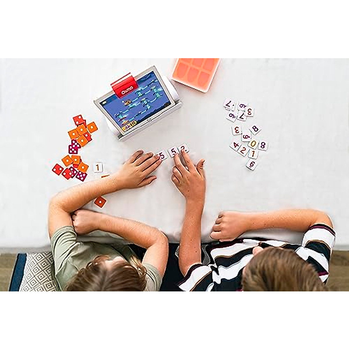 Osmo Genius Starter Kit - 7 Educational iPad Games for Spelling & Math, Ages 6-10