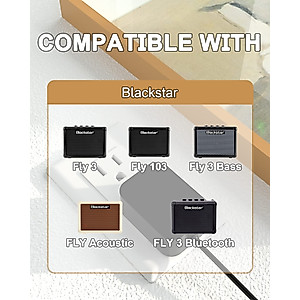 Replacement for Blackstar Fly 3 Power Supply Compatible with 6.5V Blackstar Fly3 PSU1FLY SW10-06501500-W Guitar Bass Amp AC Adapter
