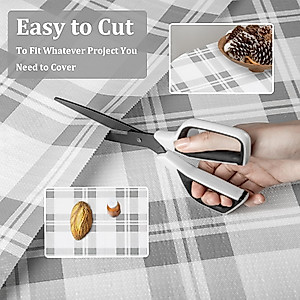 Drawer Shelf Liner for Kitchen Cabinets, Non Adhesive Slip Resistant Shelf Paper Easy to Clean, Strong Grip Thickened Waterproof Washable Mats for Pantry Shelves Cupboard Dresser(Grey, 12 in x 10 FT)