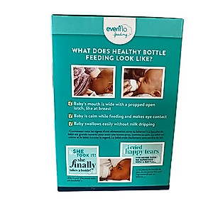 Balance + Angled Standard Neck Bottle 5oz 6pk with Balance + Pacifier Sample