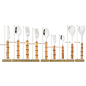 Snplowum 20piece Silver Tableware set, 304 Staainless Steel Cutlery Tea Eating Utensils For Dining Kitchen Wedding Party Gathering Or Restaurant, Service for 4