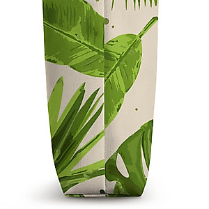 Tropical Leaves, Monstera Tote Bag