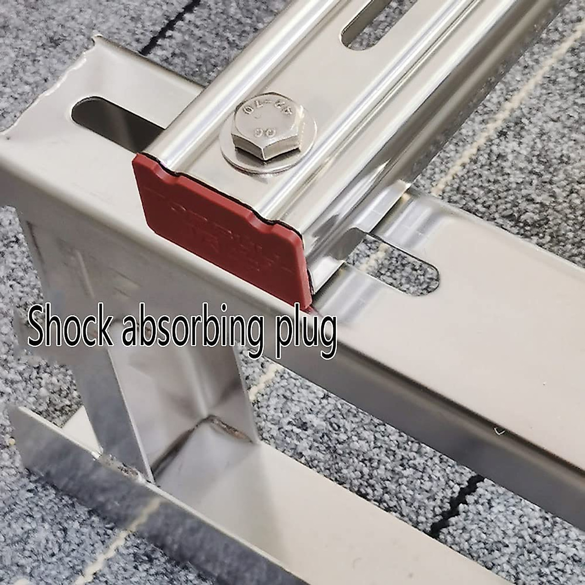 Heavy Duty Stainless Steel Condenser Mount - Universal AC Mount for Mini Split Air Conditioner - Heat Pump Base Mount, Supports 500 Lbs, Anti-Rust, Low Temperature, High Temperature