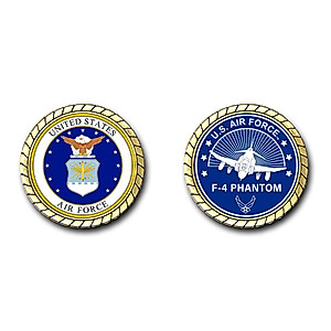US Marine Corps F-4 Phantom Challenge Coin Officially Licensed