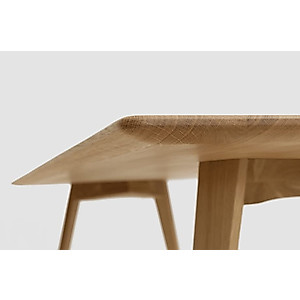 River 'Rectangle' Dining Table. All solid Hardwood. Highest quality on Amazon.
