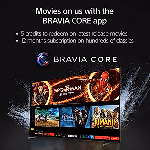 Sony OLED 65 inch BRAVIA XR A80L Series 4K Ultra HD TV: Smart Google TV with Dolby Vision HDR and Exclusive Gaming Features for The Playstation® 5 XR65A80L- 2023 Model,Black