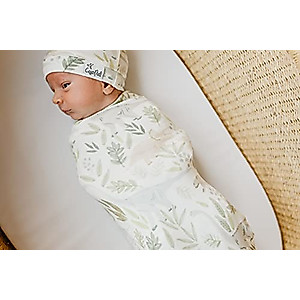 Large Premium Knit Baby Swaddle Receiving Blanket"Rex" by Copper Pearl
