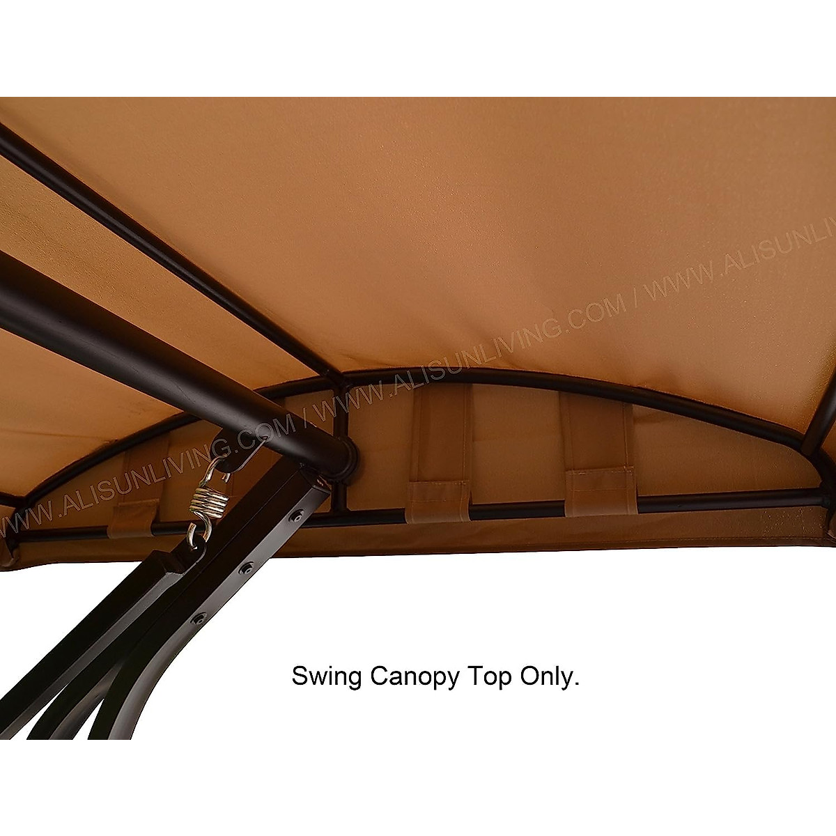 Porch Swing Canopy Replacement Top,Replacement Canopy Top for GT Porch Swing Model #GCS00229C (Top Only,Beige)