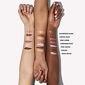 e.l.f., Lip Plumping Gloss, Hydrating, Nourishing, Invigorating, High-Shine, Plumps, Volumizes, Cools, Soothes, Sparkling Rosé, Shimmer, 0.09 Oz