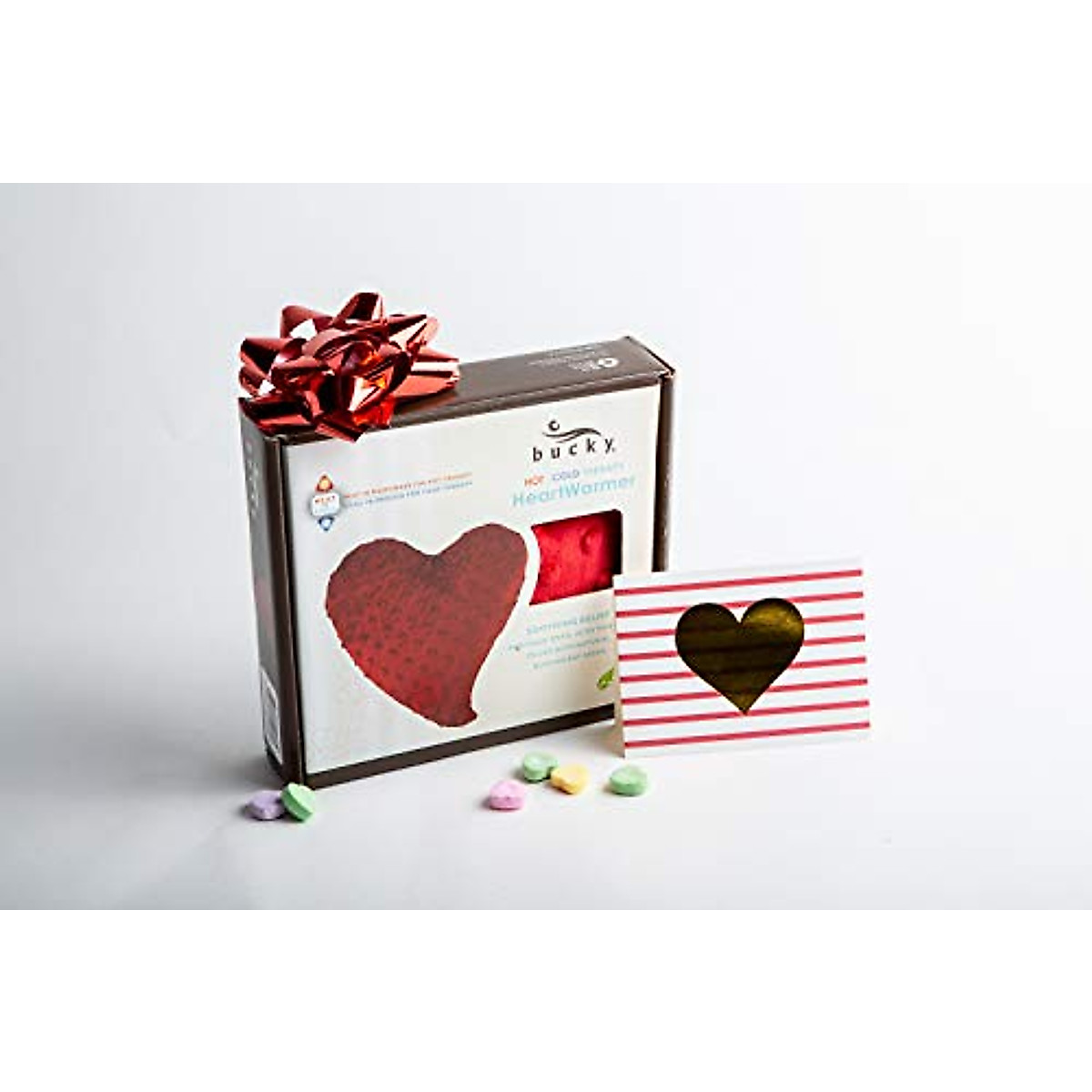 Bucky Kids' Heartwarmer, Red, Large