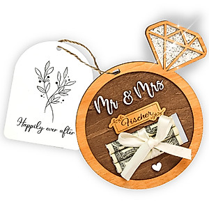 STOFINITY Wedding Cards For Bride And Groom - Congratulations Wedding Card Money Holder For Mr And Mrs, Funny Congrats Wedding Card, Wedding Greeting Card For Newlyweds, Marriage Wedding Gift Card
