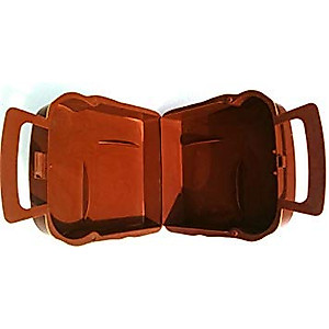 Vintage 1974 Peter Pan Peanut Butter Sandwich Shaped Lunchbox & Label - Mail-a-Way