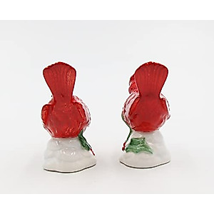Cosmos Gifts Cardinal Couple Salt and Pepper Set, 2-7/8-Inch