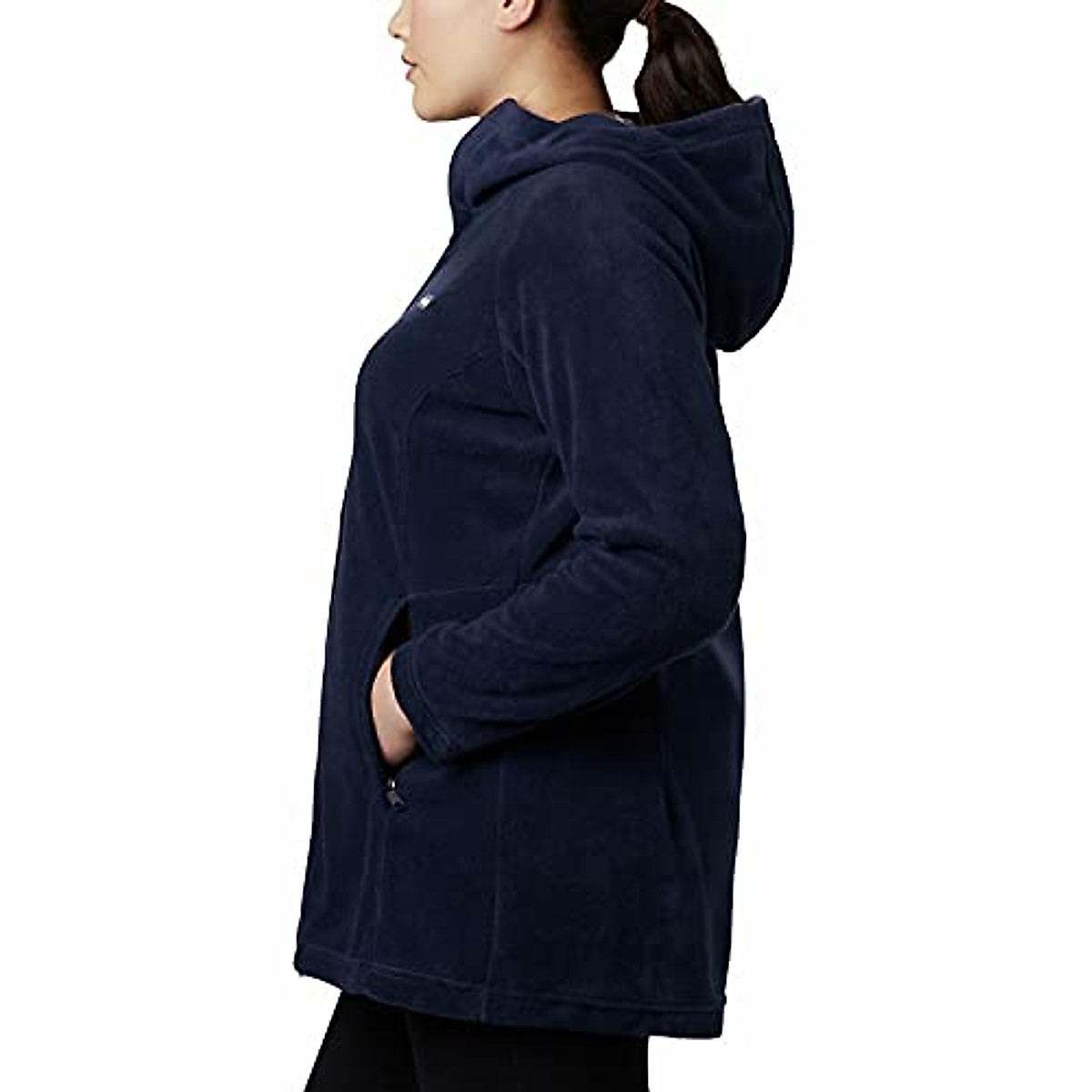 Columbia Women's Benton Springs II Long Hoodie, Dark Nocturnal, Large