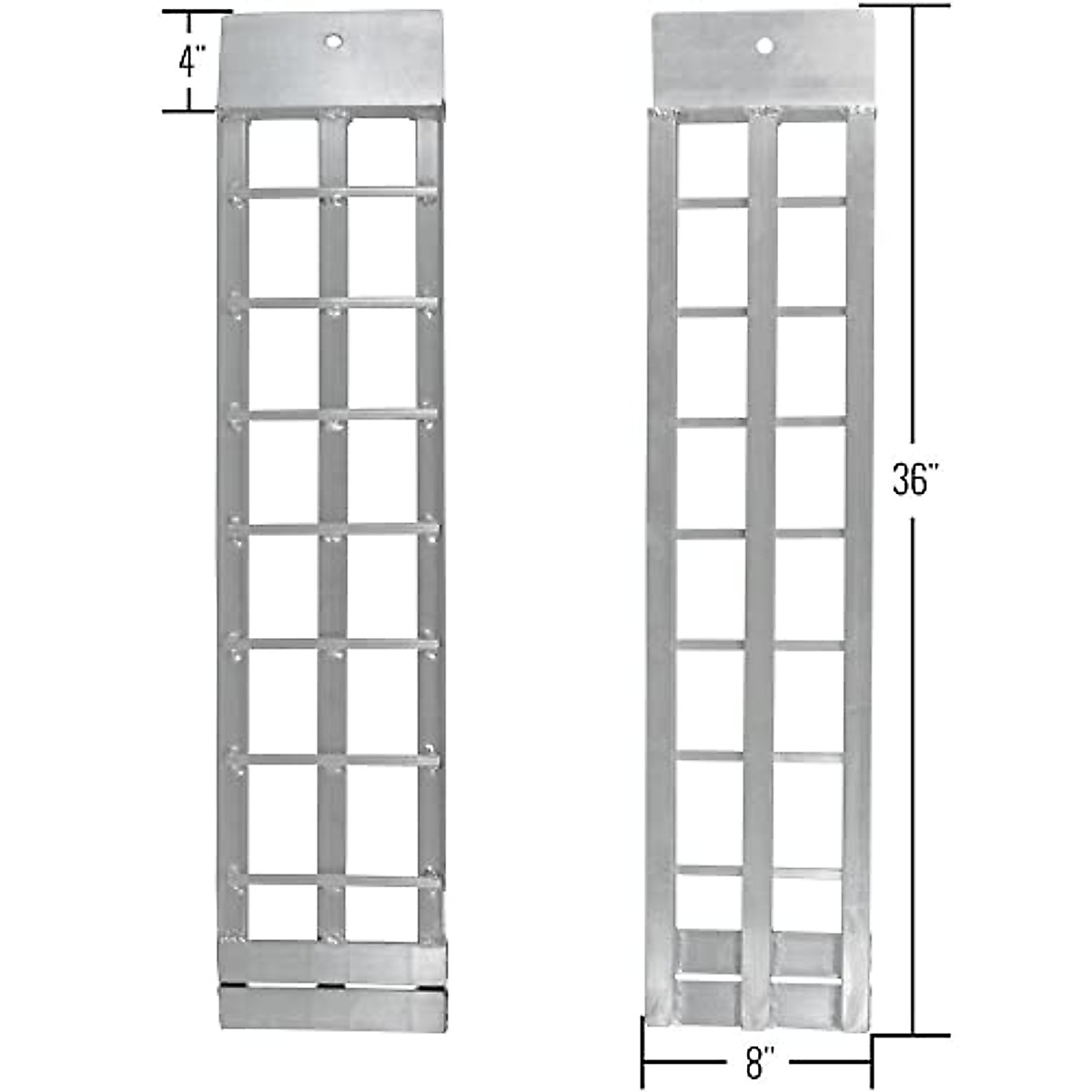 Guardian Dual Runner Shed Ramps - 750 lb. Per Axle Capacity