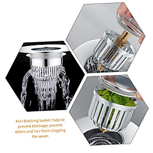 Kitchen Sink Stopper Sink Drain Filter Sink Stopper Replacement Toilet Stopper Tub Drain Plug Sink Plug Bathtub Sink Stopper Bathroom Sink Drainer Basin Stopper Washbasin Plug