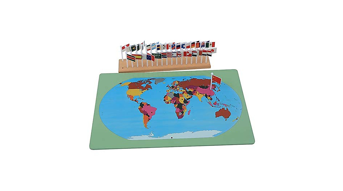 Explore Flags of the World - Montessori Learning Tool