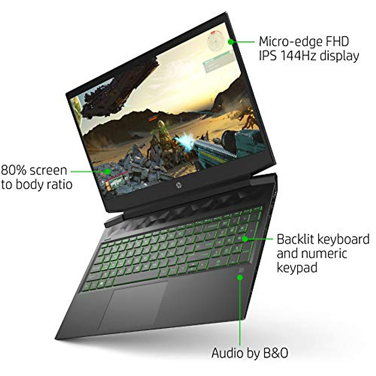 2020 HP Pavillion 16.1" FHD 144Hz IPS Gaming Laptop | 10th Gen Intel Core i5-10300H | 8GB RAM | 128GB SSD Boot + 1TB HDD | GTX 1660Ti 6GB | Backlit Keyboard | Included: Gaming Mouse | Windows 10