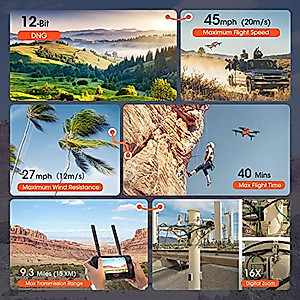 Autel Robotics EVO 2 Pro V3 Drone: 2023 Newest EVO II Pro V3 Rugged Bundle, Son-y 1" CMOS Sensor & 6K HDR Video, Moonlight Algorithm 2.0, Max. ISO 44000,12-Bit DNG, F2.8 - F11 Aperture, (Worth $759) 6.4" Smart Controller SE, 15KM Image Transmission, SkyLi