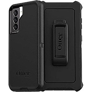 OtterBox DEFENDER SERIES Case & Holster for Samsung Galaxy S21 5G - Black