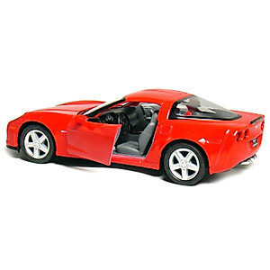 Kinsmart 5" 2007 Corvette Z06 1:36 Scale (Red)