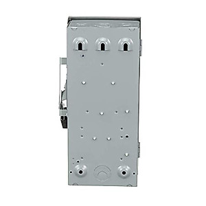 Square D - D322N 60-Amp 240-Volt Three-Pole Indoor General Duty Fusible Safety Switch with Neutral
