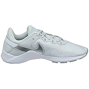 Nike Womens Legend Essential 2 Running Trainers, Photon DUST/Metallic Silver, 8.5