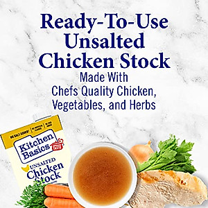 Kitchen Basics All Natural Unsalted Chicken Stock, 32 fl oz