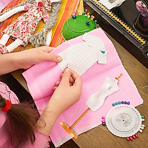 EXCEART Doll Rack 4pcs Doll Cloth Gown Display Support Holder Mini Mannequin Model Stand Plastic Display Support Accessories