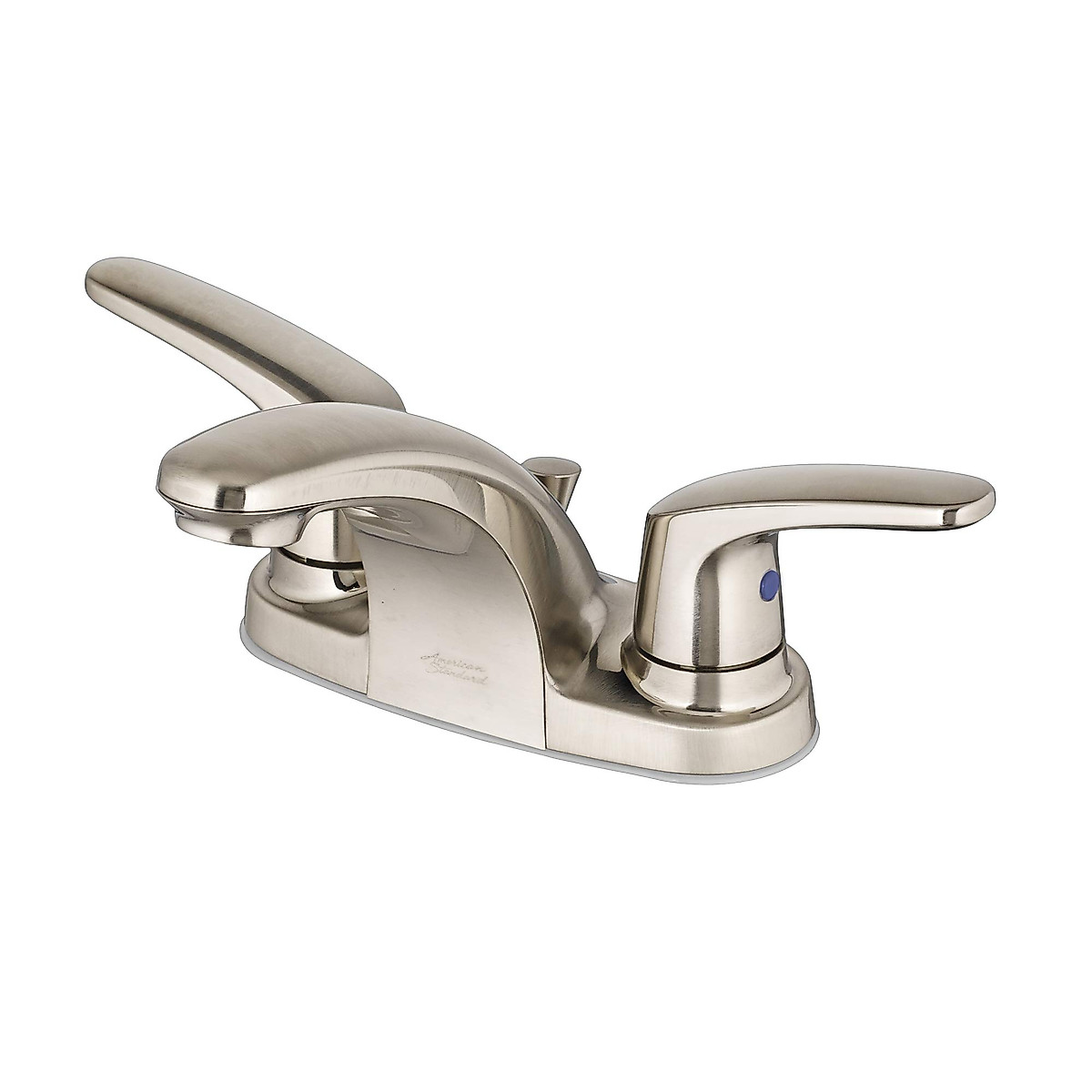 American Standard 7075200.295 Colony Pro Two-Handle Centerset Bathroom Faucet, 1.2 GPM, Brushed Nickel