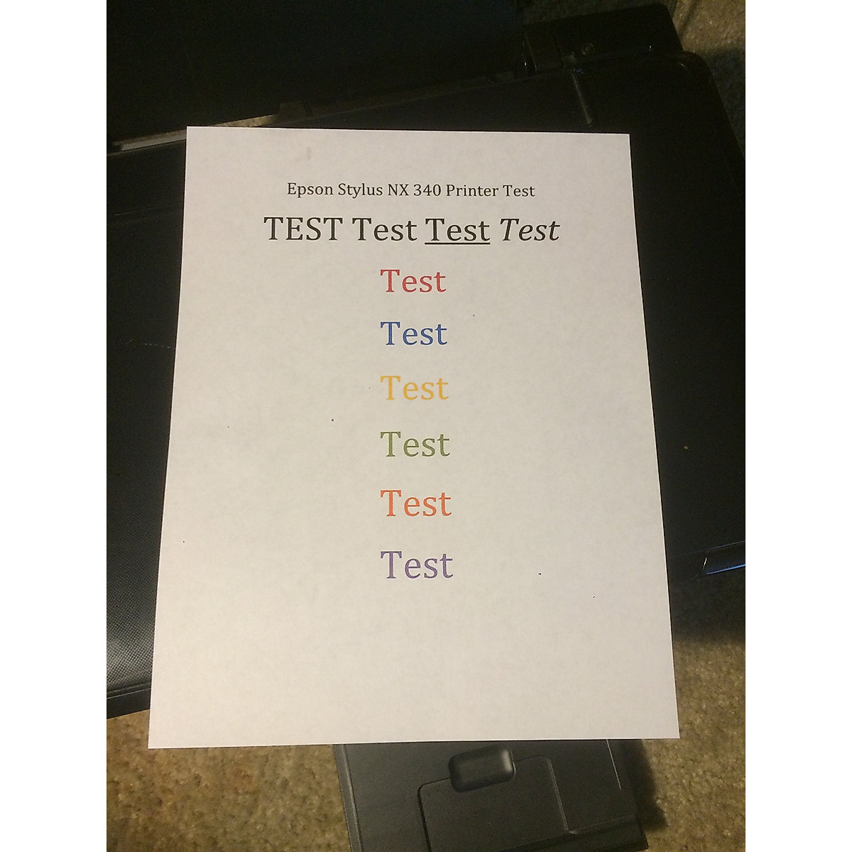 Epson Stylus NX430 Wireless All-in-One Color Inkjet Printer, Copier, Scanner (C11CB22201)