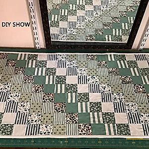 Nodsaw Floral Print Cotton Fabric Squares Bundles,Charm Packs for Quilting 5 inch,Fabric Scraps for Crafts,Precuts Quilt Squares 5" x 5"