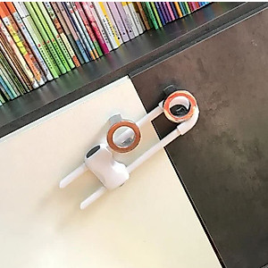 Child Safety Locks for Cabinets and Drawers 10 Pieces- Adjustable U-Shaped Safety Cabinet Locks for Babies - White baby proof cabinet locks for Doors and Drawers Pieces (10)