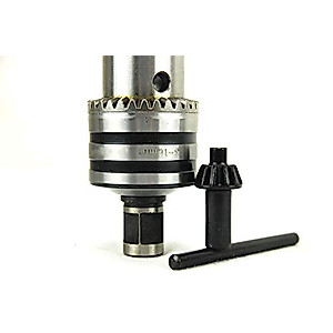 HD Mag Drill Chuck 5/8" & THREADED Weldon Shank 3/4" Adapter for Magnetic Drill - Heavy Duty by BLUEROCK Tools