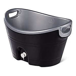 Igloo Party Bucket Cooler Black/Silver, 20 quart