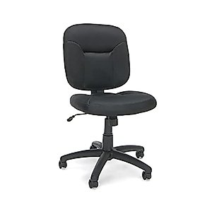 OFM ESS Collection Armless Task Chair, in Black (ESS-101-BLK)