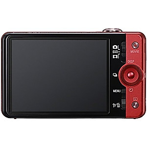 Sony Cyber-shot DSC-WX150 18.2 MP Exmor R CMOS Digital Camera with 10x Optical Zoom and 3.0-inch LCD (Red) (2012 Model)