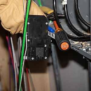 Klein Tools 6984INS Insulated Screwdriver, 1000V Slim Profile Tip, #1 Square with 4-Inch Shank, Cushion-Grip Handle