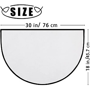 Nichpedr Welcome Half Round Door Mat Flower Sunflower Floral Printed Entrance Way Rugs Doormats Soft Non-Slip Washable Bath Rugs Floor Mats for Home Bathroom Indoor Outdoor 18x30 Inch