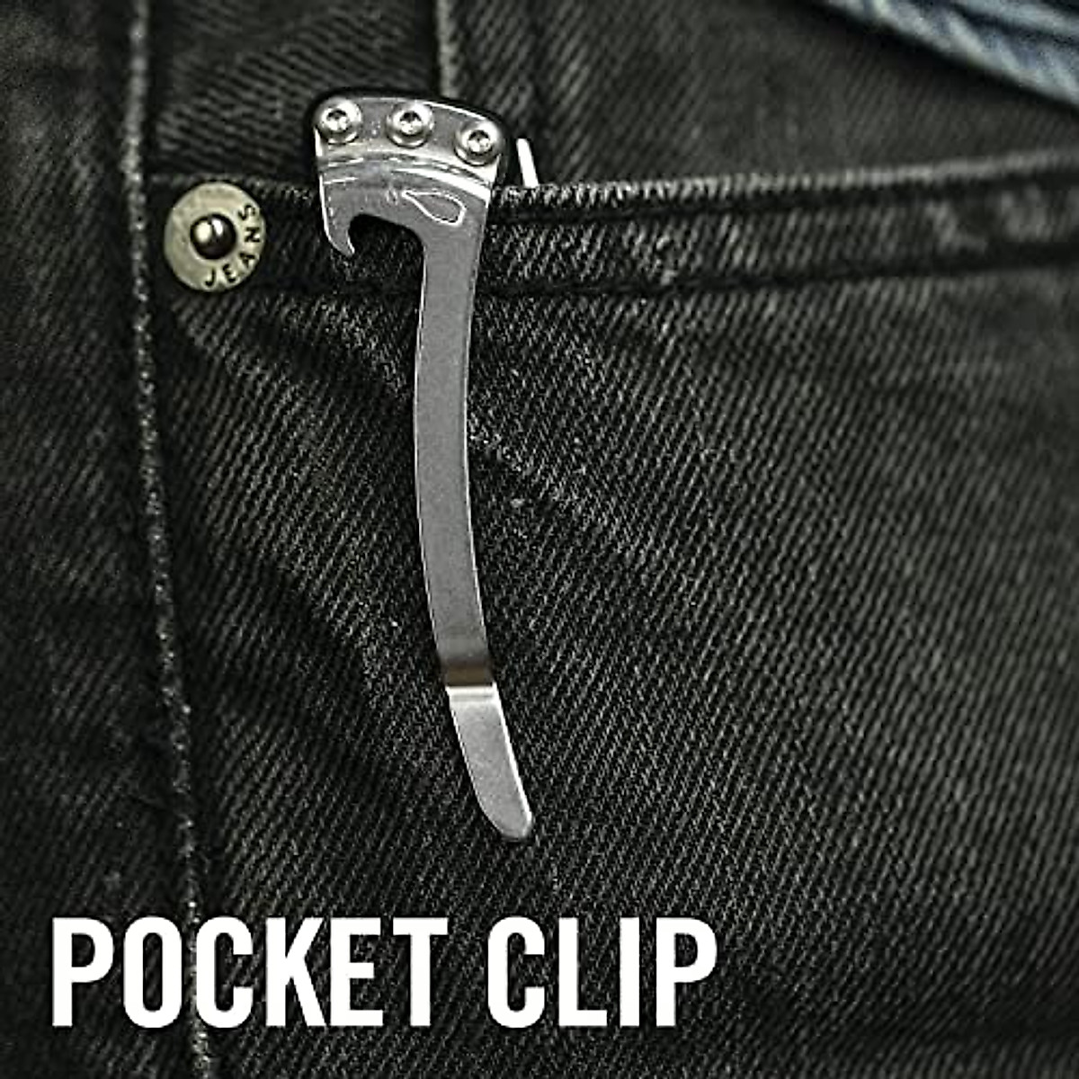 LEATHERMAN, Skeletool KB Pocket Knife with Bottle Opener, Black