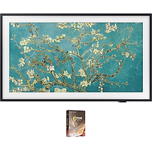 SAMSUNG QN32LS03CBFXZA 32 Inch The Frame QLED Smart TV with Art Mode with an Additional 2 Year Extended Amber Protection (2023)