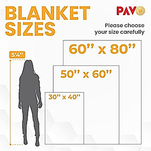 Pavo Gifts for Mom Throw Blanket, Mom Gift from Daughter and Son, Birthday Gifts, Valentines Day, Christmas, Cozy Blanket for Women 50'' x 60'' You are Our Sunshine