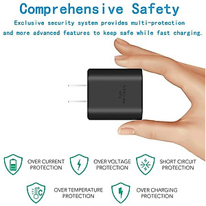 PD 45W USB-C Super Fast Charging Wall Charger for Galaxy S22 S21 S20 Ultra Plus Note 10+,Google Pixel,Note 20,PPS Charger Adapter Block