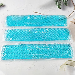 Perineal Cooling Pad, Postpartum Cold Packs Gel Bead Ice Pack Cold Therapy for Women After Pregnancy and Delivery, Gift for New Mom, 2 Ice Pack and 2 Cover (Blue)