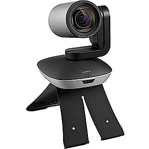 Logitech PTZ PRO 2 Video Camera for Conference Rooms, HD 1080p Video - Auto-focus USB Black/Silver
