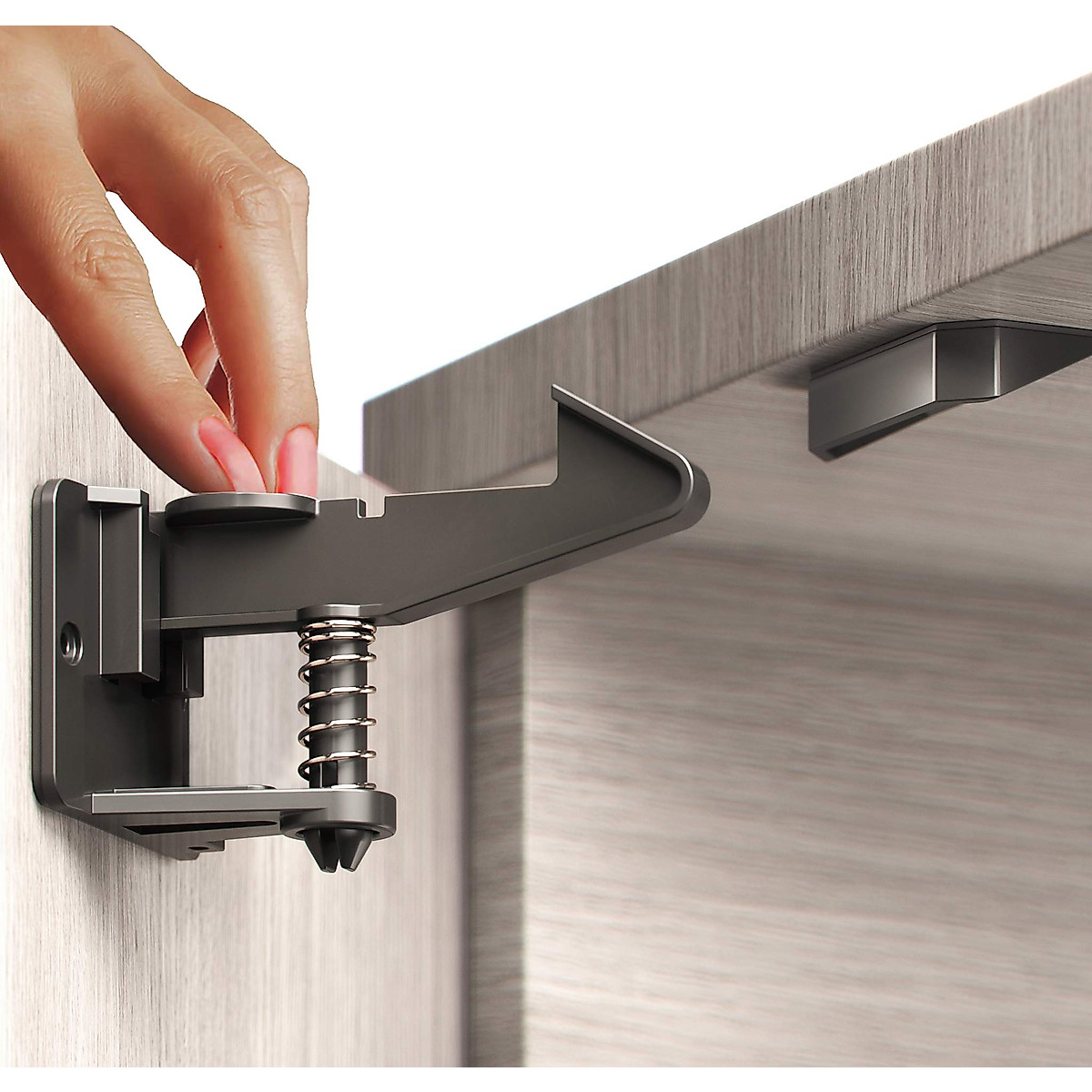 Universal Baby Safety Kit Vivi Kids – Complete Baby Proofing Kit – 28 Pieces – 12 Concealed Cabinet Locks, 8 Corner Protectors, 6 Plug Covers & 2 Door Finger Pinch Guards – Easy to Install with 3M