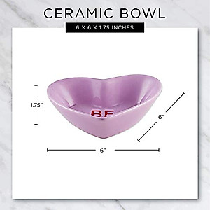 DII Valentine's Day Table Top Collection, Candy Bowls, Sweet Talk, 4 Piece, Candy Bowls, Sweet Talk