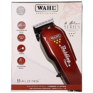 5 Star Balding Clipper - Model # 8110 - Red