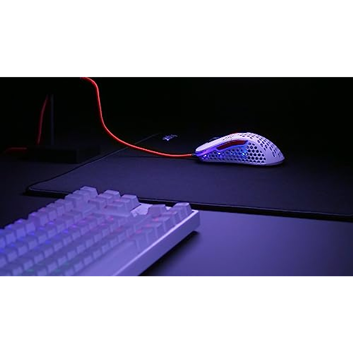 XTRFY M4 RGB, Ultra-Light Wired Gaming Mouse, Ergonomic Design for Right-Handers, Pixart 3389 Sensor, Adjustable RGB Lighting, Tokyo (Limited Edition)